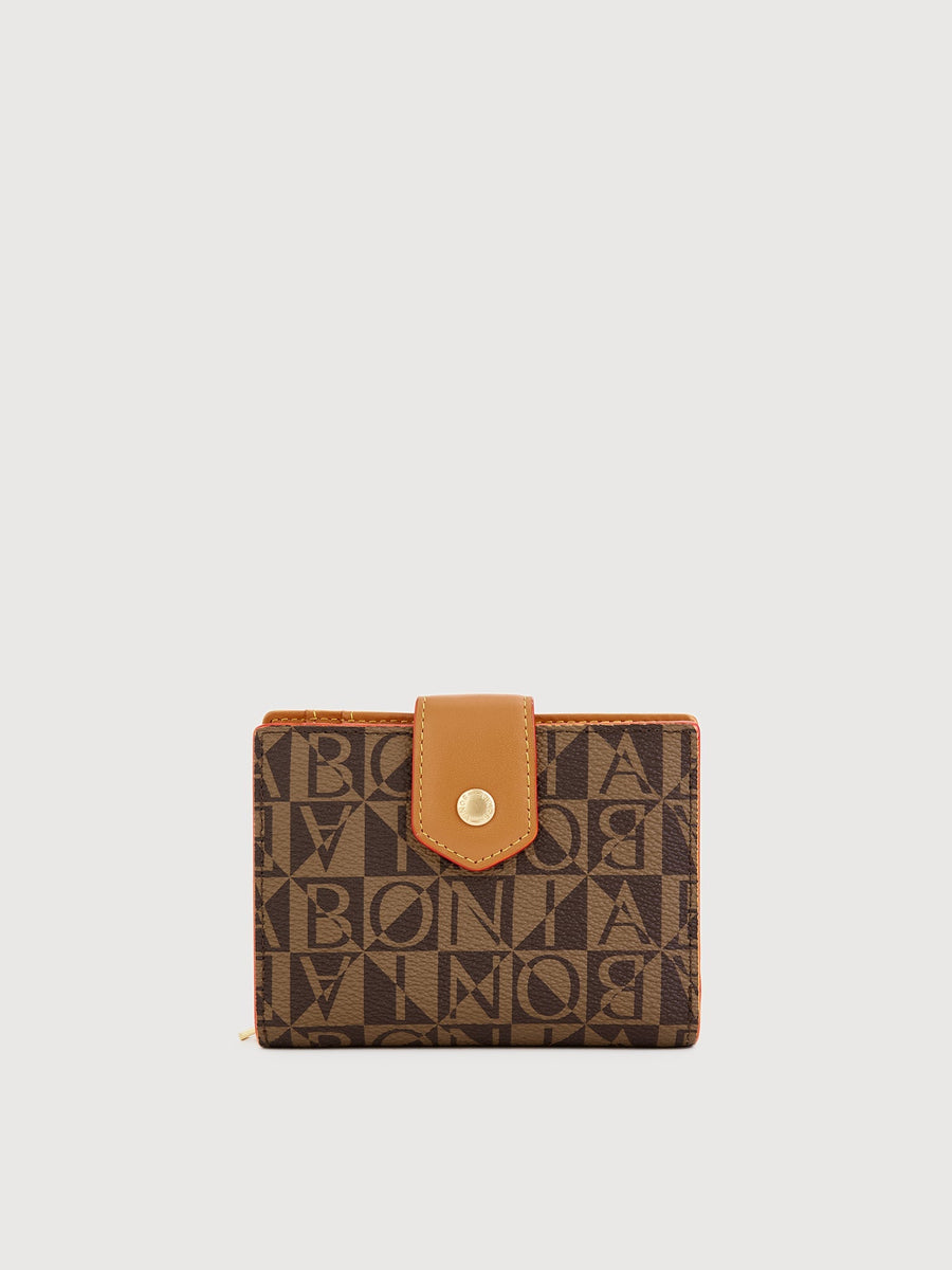 Monogram Trifold Short Wallet – BONIA International