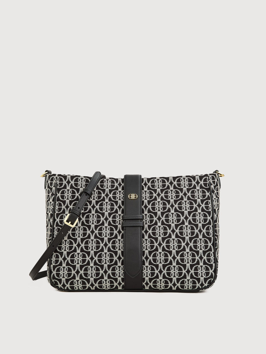 Nadia Monogram Satchel Bag – BONIA International